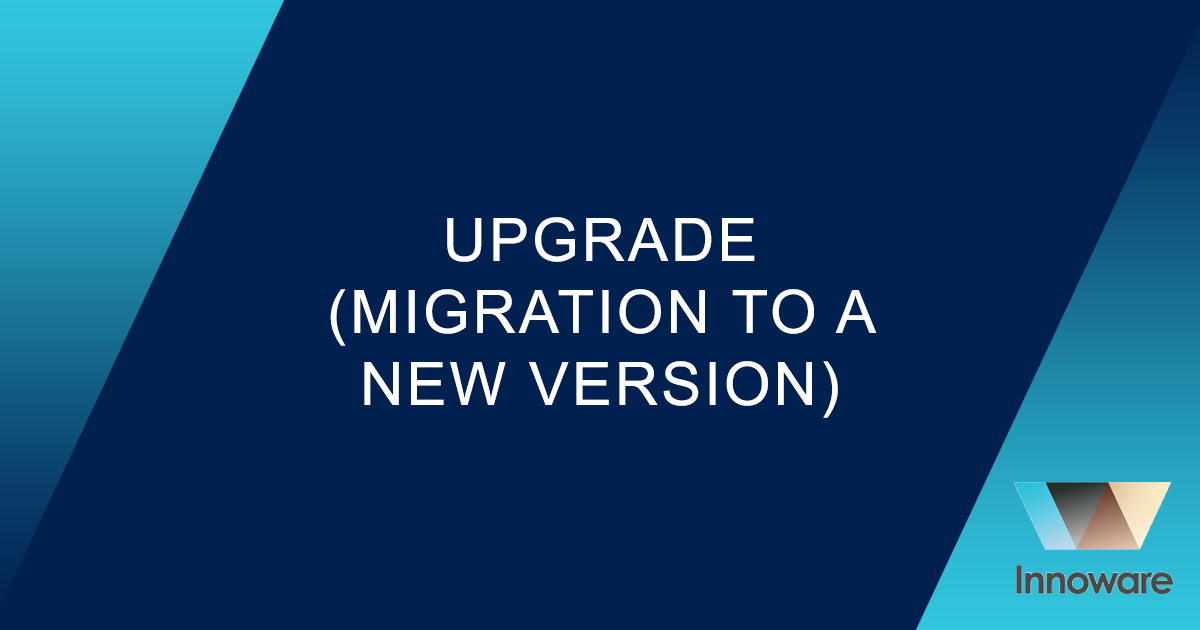 ERP Upgrade (Migration to a new version)